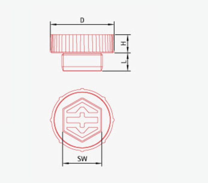 Screw Stoppers SK with shortened thread | Caplugs Europe